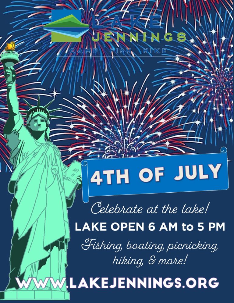 LAKE OPEN July 4th